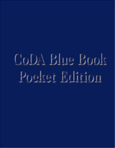CoDA Book (pocket edition) - CoRe Publications