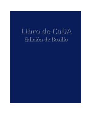 CoDA Book (pocket edition) - CoRe Publications