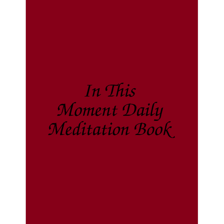 In This Moment Daily Meditation Book - CoRe Publications